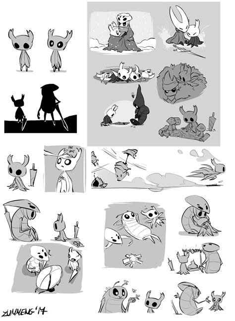 Hollow Knight Sketches 2 By Zummeng On Deviantart