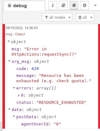 Error In HttpActions RequestSync Issue 326 Mikejac Node Red