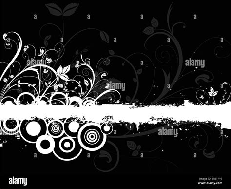 Abstract Floral Grunge Design Stock Vector Image And Art Alamy