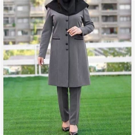خرید و قیمت مانتو و شلوار زنانه جنس پوپلین ست اداری سایز 38 تا 48