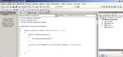 Tips de Programación Visual C NET Introducción a C Parte 1