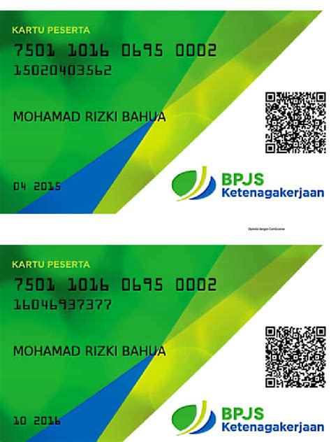 Kartu Bpjs Tk Pdf