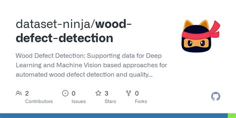 Github Dataset Ninjawood Defect Detection Wood Defect Detection