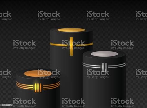 무대 우승자 연단 현실적인 벡터 3d 그림 0명에 대한 스톡 벡터 아트 및 기타 이미지 0명 1위 3차원 형태 Istock