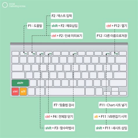 칼퇴를 위해 꼭 알아야 할 Excel 단축키 컴퓨터 교육 인생 레슨 교육