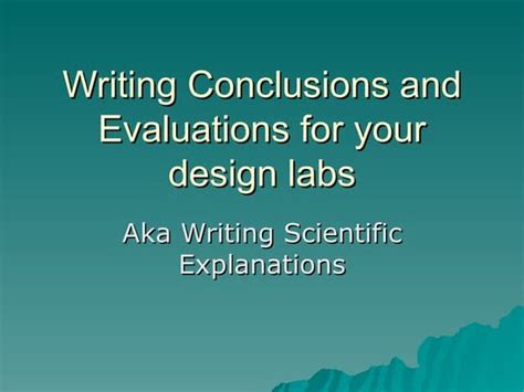 Guidelines For Title Hearing Proposal Pptx Education