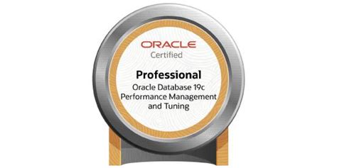 Oracle Certified Professional Oracle Database 19c Performance