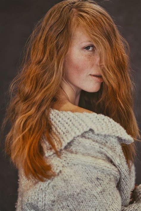 Portrait Of A Natural Born Ginger I Styled Her Hair Then Took Some
