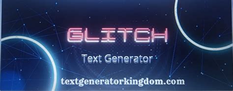 Glitch Text Generator Make Your Text Creepy