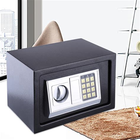 보안 잠금 디지털 안전 보관 상자 돈 현금 동전 보석 열쇠 현금 대형 전자 암호 안전 강철 안전금고 Aliexpress