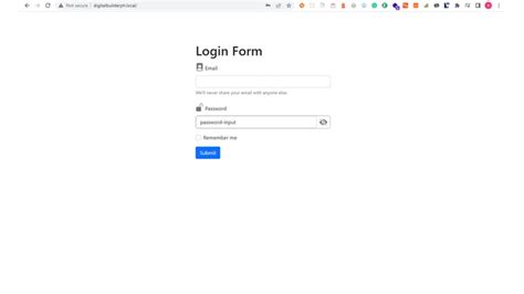 Hide Show Input Field As Text Using Password Eye Icon In Login Form