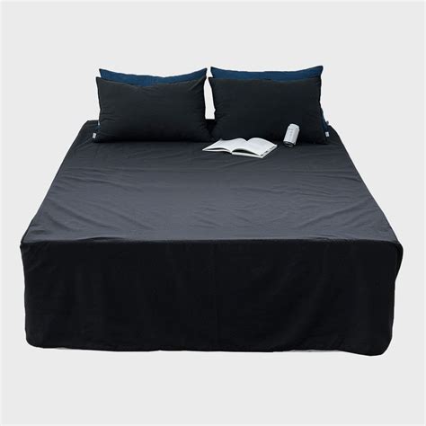 믹스앤매치 린 항균 방수 오코텍스 인증 홑 침대스커트 Ssq 블랙 위시버킷