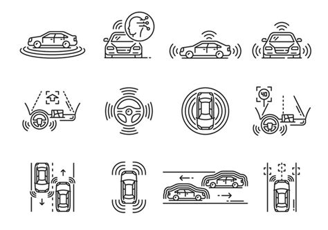 Autonomous Car Icon 5755개가 넘는 로열티 프리 라이선스 대상 스톡 벡터 및 벡터 아트 Shutterstock