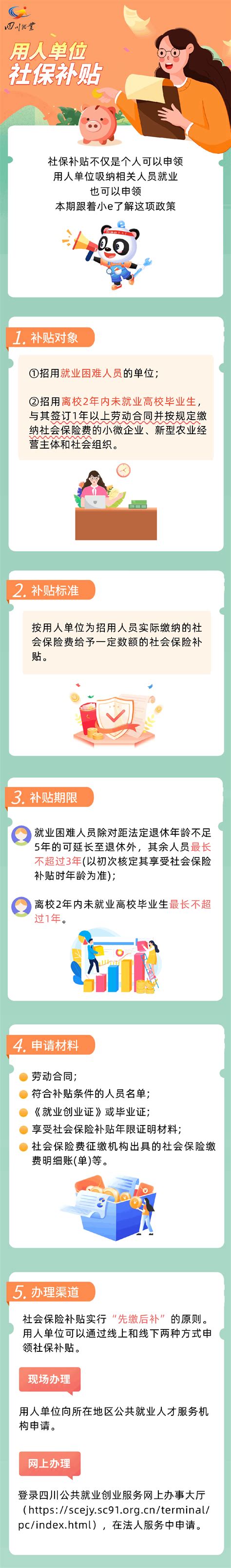 招用这两类人员，可领这份社保补贴！公众内容蒲芸茜