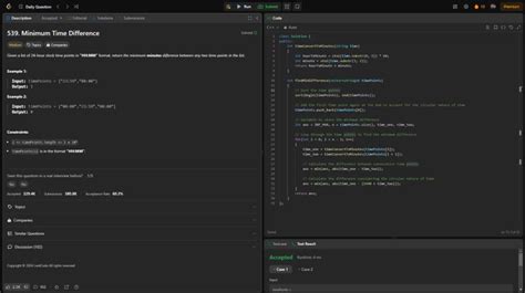 How C Solved Leetcode 539 Problem Gaurav Paul Posted On The Topic