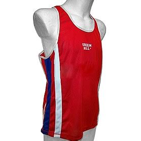 Майка для бокса Green Hill Olympic Красный – Спортивный легион
