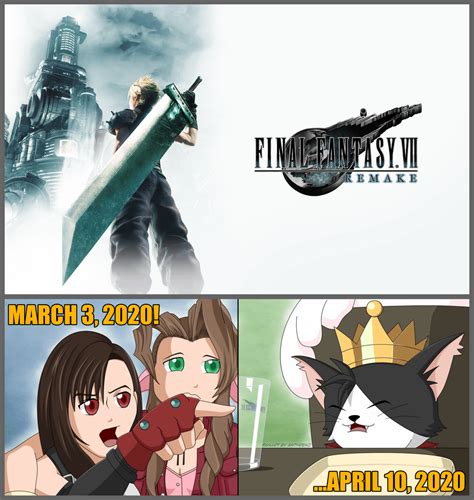 Woman Shouting At Cat Meme Ver Ff7 Finalfantasy