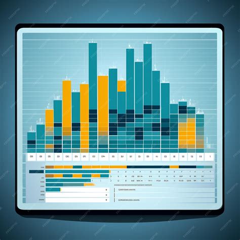 Premium Ai Image A Computer Screen With A Graphic Of A Graph That