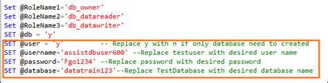 Creating Database Manually Using Scripts Sql Server
