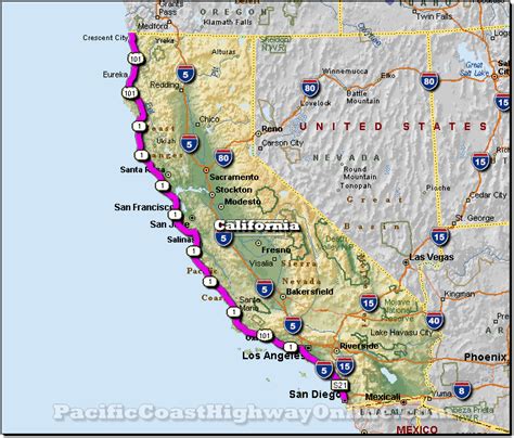 California Central Coast Road Trip Highway 1 Pacific Coast Highway