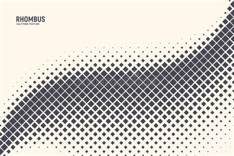 Square Shapes Vector Abstract Geometric Technology Oscillation Wave Background Stock Vector