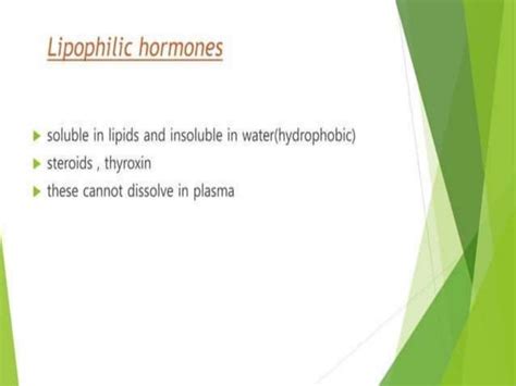 Hormones And Classification With Their Functions Ppt