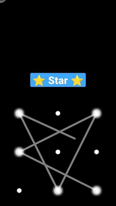 ⭐star ⭐ Pattern Lock Screen Viral Youtubeshorts Stylish Trending
