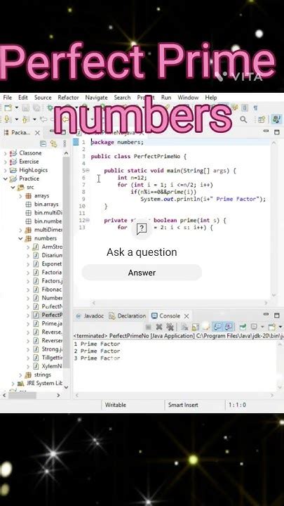 Perfect Prime Numbersperfectprimenumbers2024interviewcoding