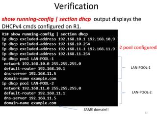 DHCP Services Ipv4 6 Pptx