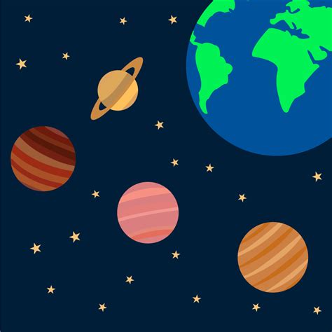 우주 일러스트 Png Ai 무료 다운로드 2023년 리틀딥