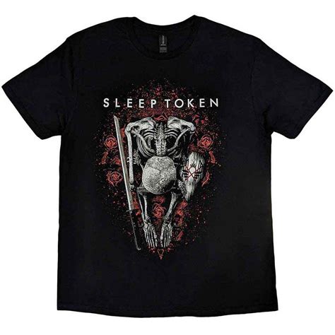 Sleep Token The Love You Want Skeleton Black T Shirt Earache