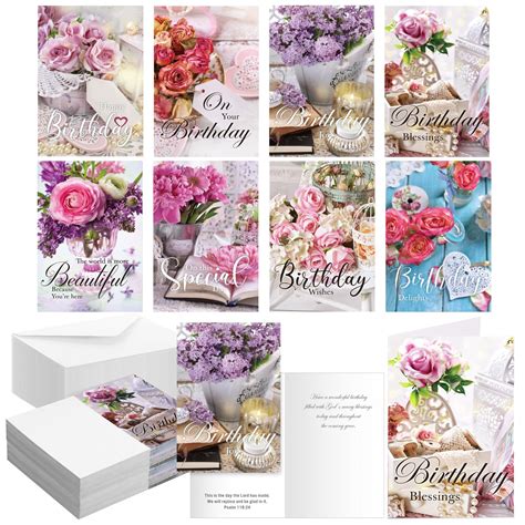 Zhanmai 80 Pack Religious Christian Birthday Cards Bulk