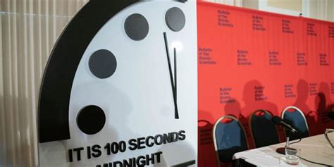 Scientists To Reveal New Time For Doomsday Countdown Clock
