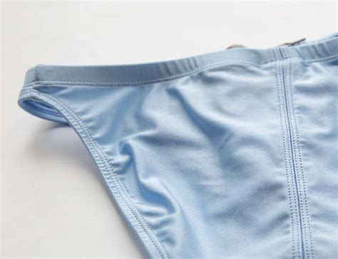 Desmiit Mens Super Low Rise Sexy Narrow Side Bikini Swim S204 Seobean®