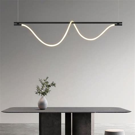 Suspension Loft Led En Acier Noir • Luminaires Tendance