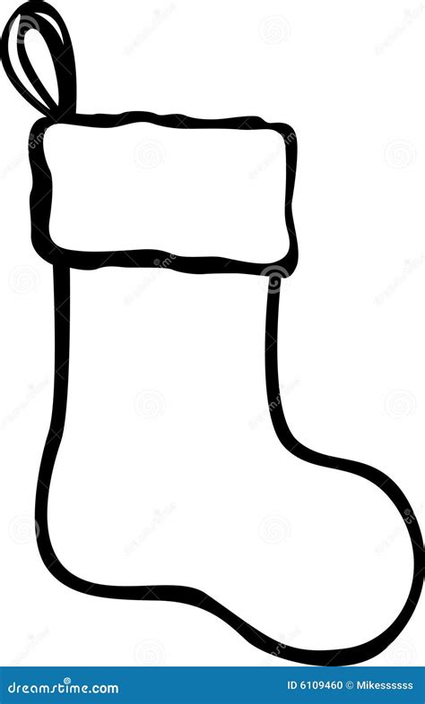 Christmas Boot Vector Illustration Stock Vector Illustration Of