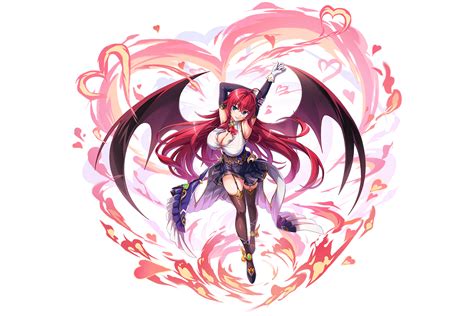 Rias Gremory High School Dxd Kamihime Project Game Cg Official Art