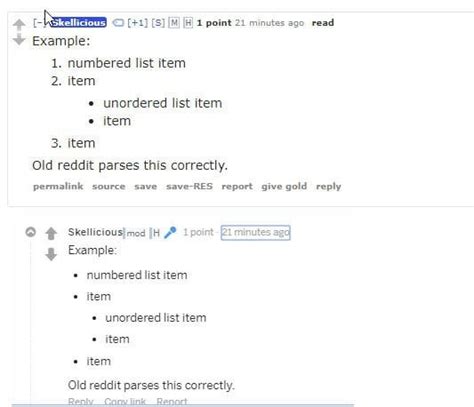 Markdown Numbered List Containing Bulleted Sublist Shows As Bulleted