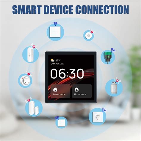 Smart Home Multi Functional Control Panel 4 Inch Eu Standard Bseedswitch