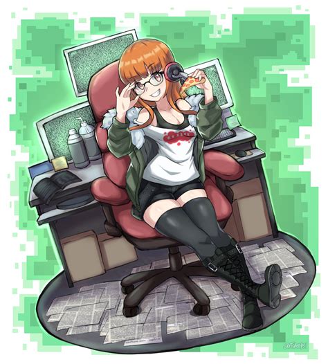 Sakura Futaba Persona And 1 More Drawn By Artsheops Danbooru