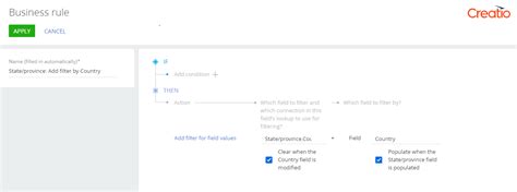 How To Make Dependent Lookups In Creatio Formerly Bpmonline