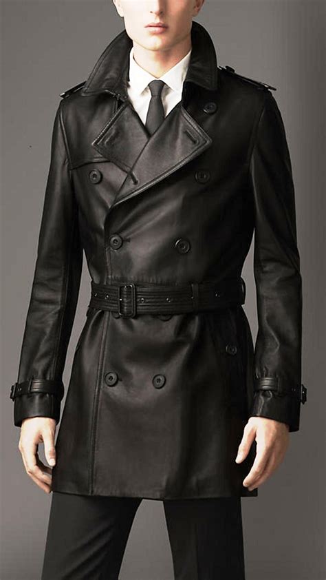 Leather Trench Coat Hot Sex Picture