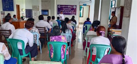 ကျိုက်ထိုမြို့နယ် လူမှုဖူလုံရေးရုံးတွင် ထိခိုက်သေဆုံးသူအတွက် ထောက်ပံ့က