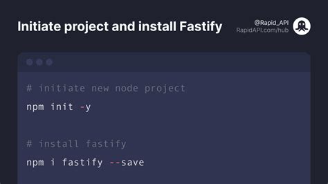 How To Create A Simple API With Fastify Thread Thread From Rapid