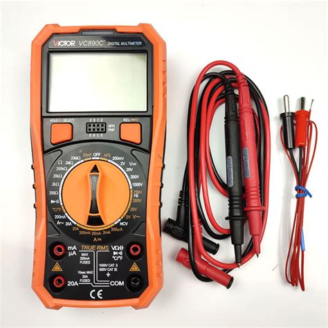 Victor Vc D Vc C Professional Digital Multimeter True Rms Capacitor