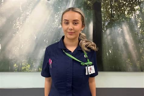 Nhs Apprentice Phoebe Nominated For National Award
