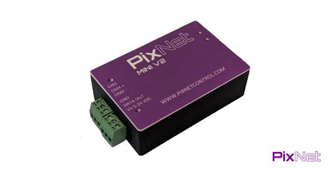 Pixnet Control Launch New And Improved Pixnet Mini V2 For Even Greater