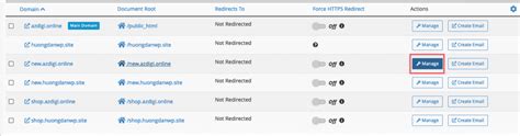 Hướng dẫn remove addon domain Cpanel VINASTAR
