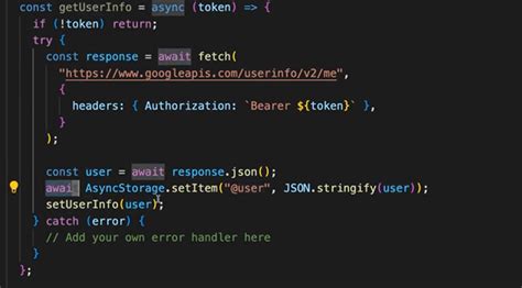 Login With Google On React Native Expo Dev Community