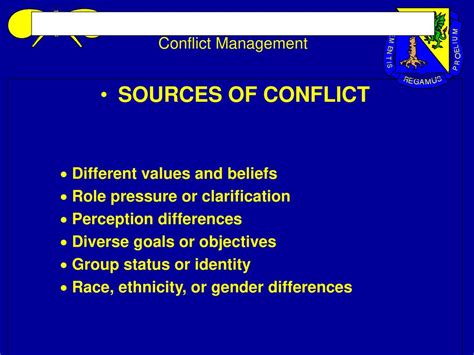 Conflict Management Ppt Download